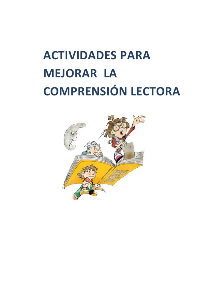 Actividades para Mejorar La Comprensión Lectora | PDF | Rapunzel | Gatos