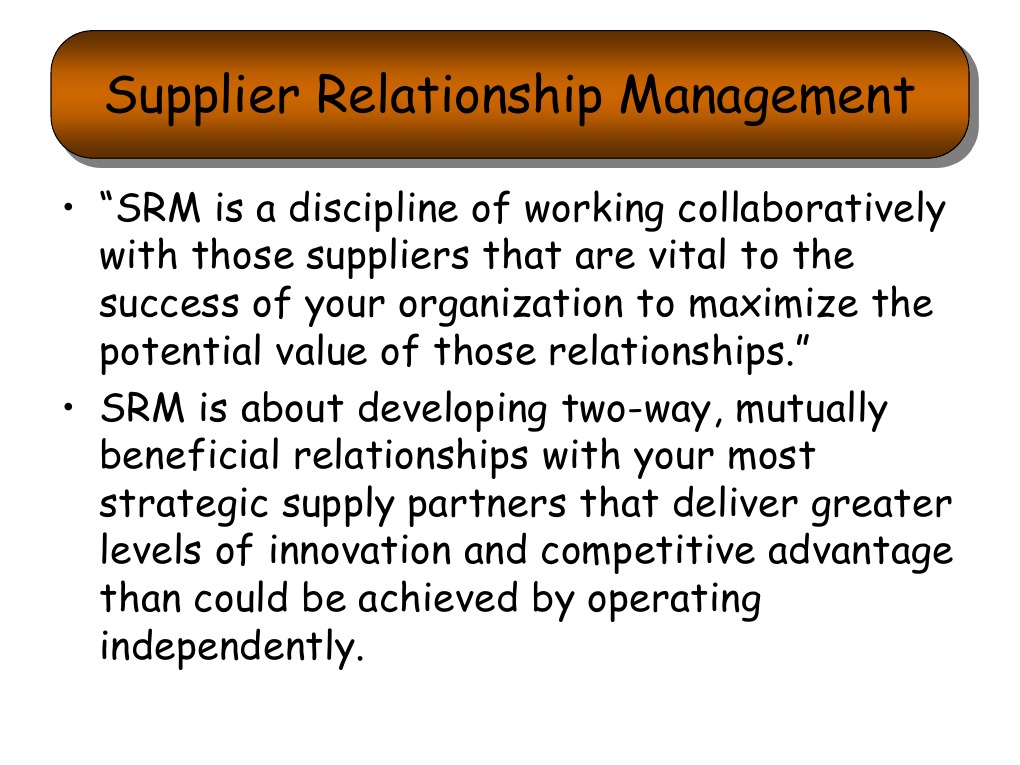 PAF Supplier Management | PDF | Performance Indicator | Supply Chain