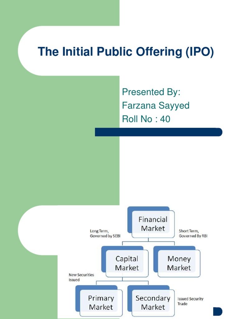 Understanding Initial Public Offerings (IPOs) | PDF | Initial Public ...