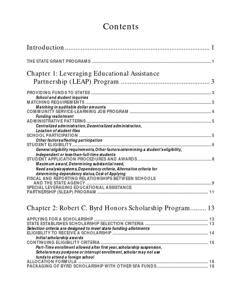 State Grant Programs Overview | PDF | Government | Business