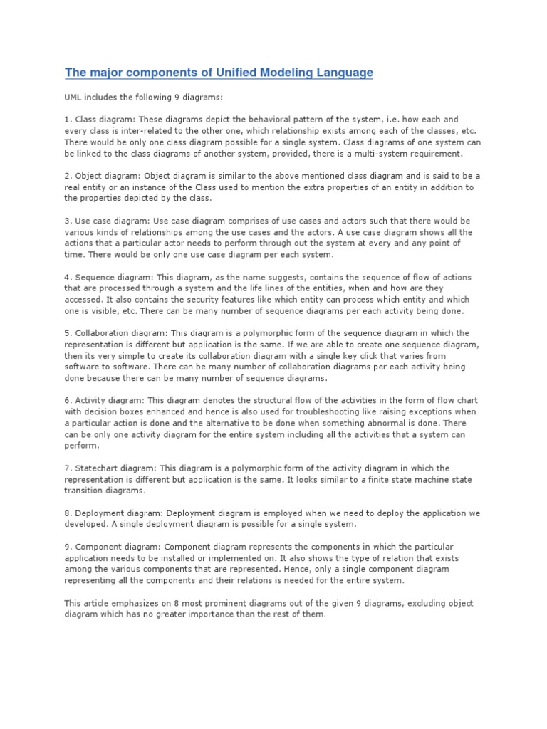 Case Study | Download Free PDF | Use Case | Class (Computer Programming)