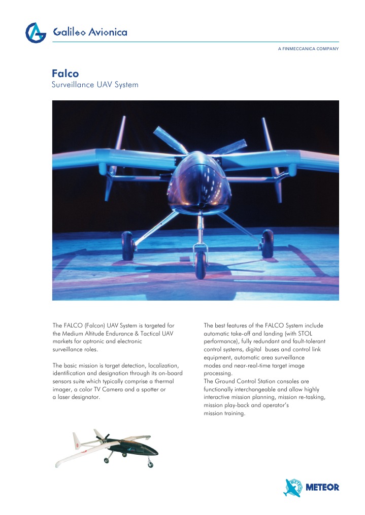 Gaav Uav Falco | Download Free PDF | Unmanned Aerial Vehicle | Surveillance