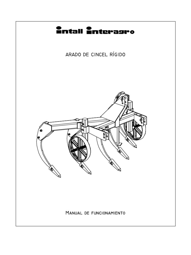 arado cincel rigido | Arado | Tornillo