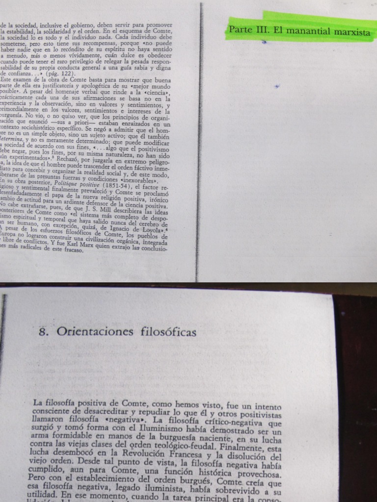 "Ideología y Teoría Sociológica" Zeitlin V Parte | PDF