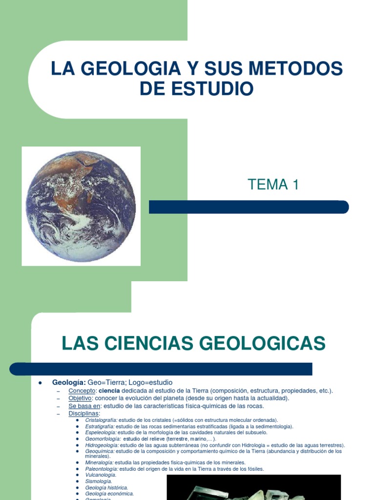 Metodos de Estudio de La Geologia | PDF | Polarización (ondas ...