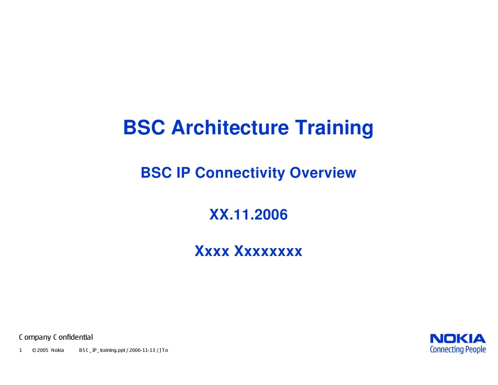 BSC IP Training | PDF | Internet Protocols | Computer Network