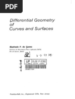 Manfredo Do Carmo - Riemannian Geometry | PDF
