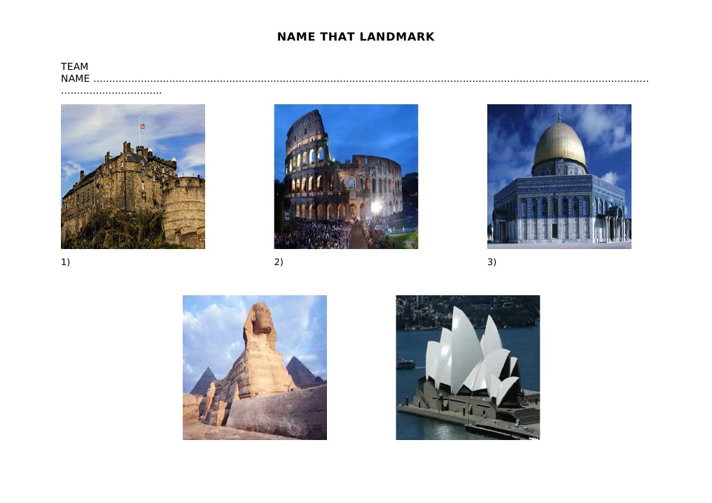 Landmarks | PDF