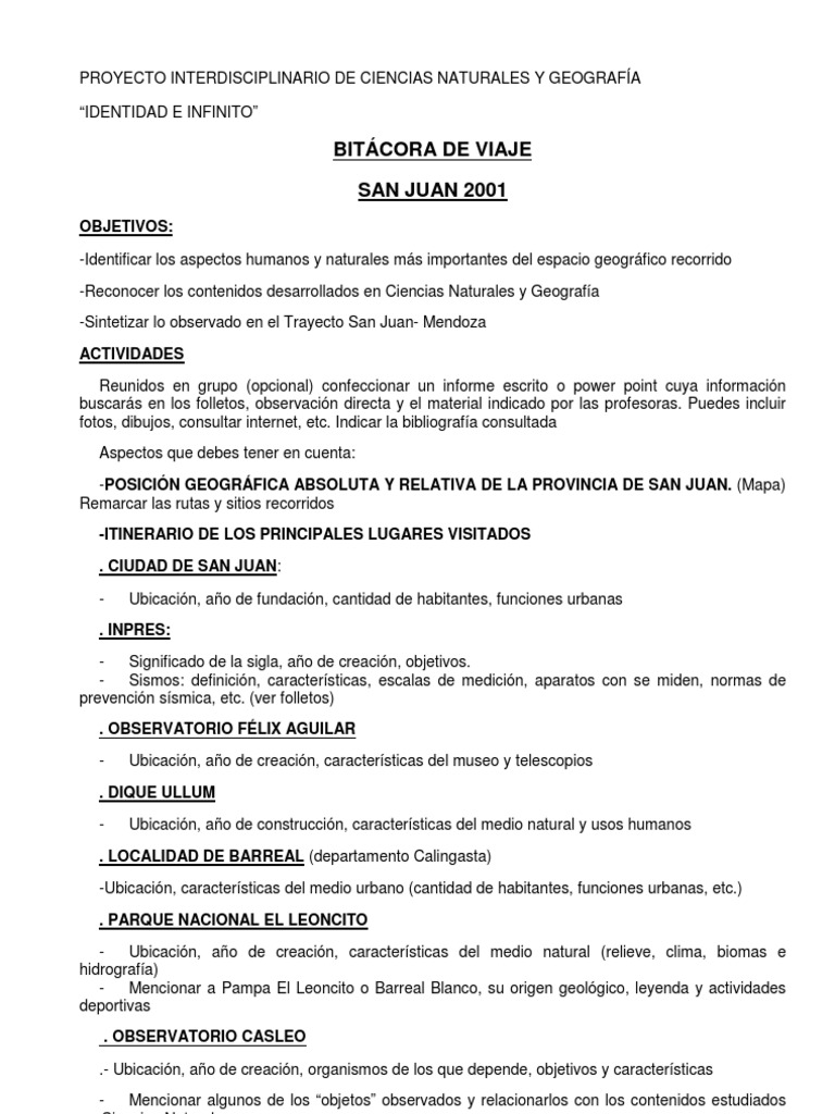 Bitacora de Viaje | PDF | Temblores | Ciencias de la Tierra