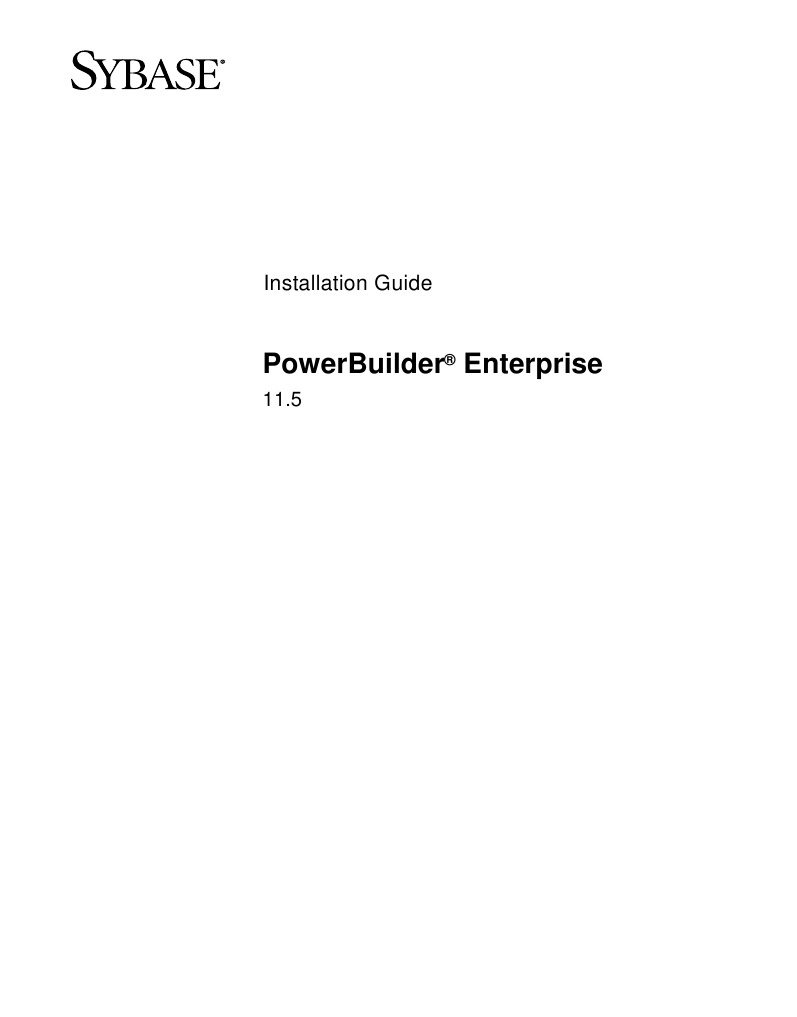 Powerbuilder Enterprise: Installation Guide | PDF | Windows Registry ...