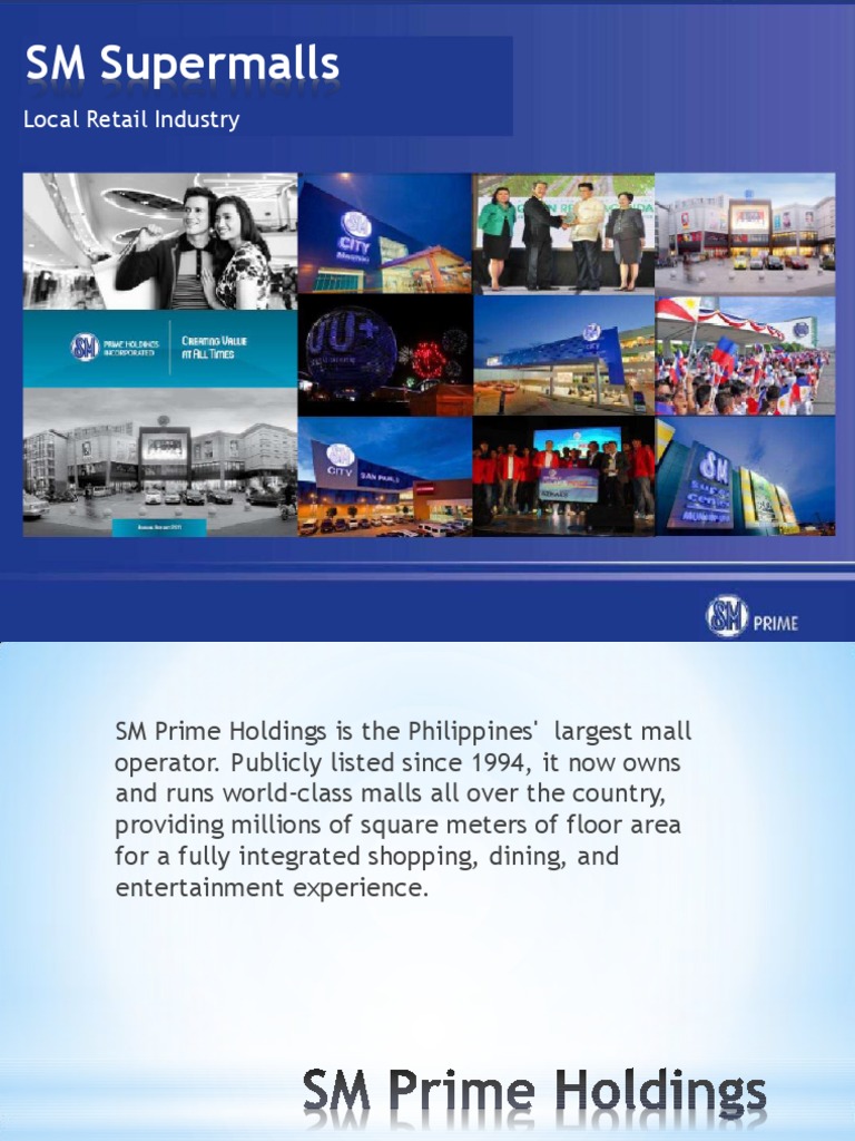 SM Supermalls | PDF | Shopping Mall | Sustainability
