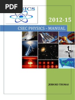 CSEC Physics Study Guide | PDF