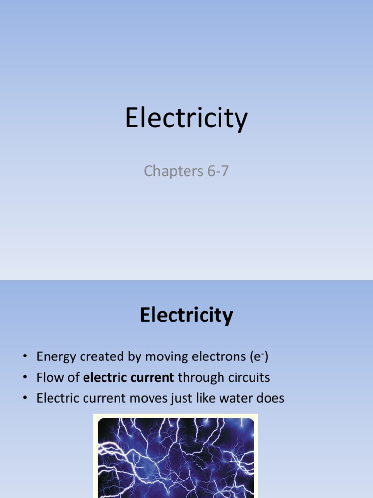 Understanding Electricity Basics | PDF | Technology & Engineering | Young Adult