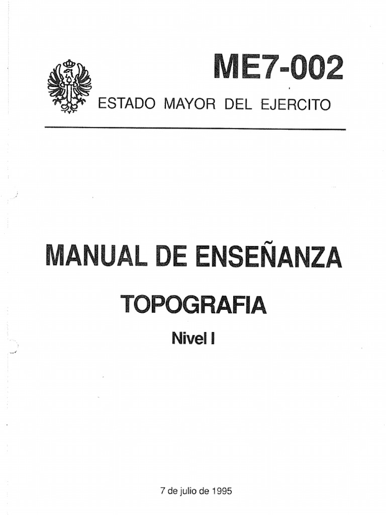 Me7 - 002 Topografia Nivel 1 | PDF