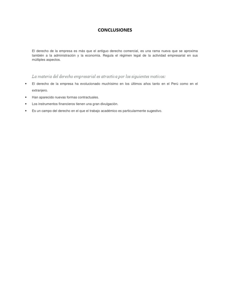 Conclusion Es | PDF