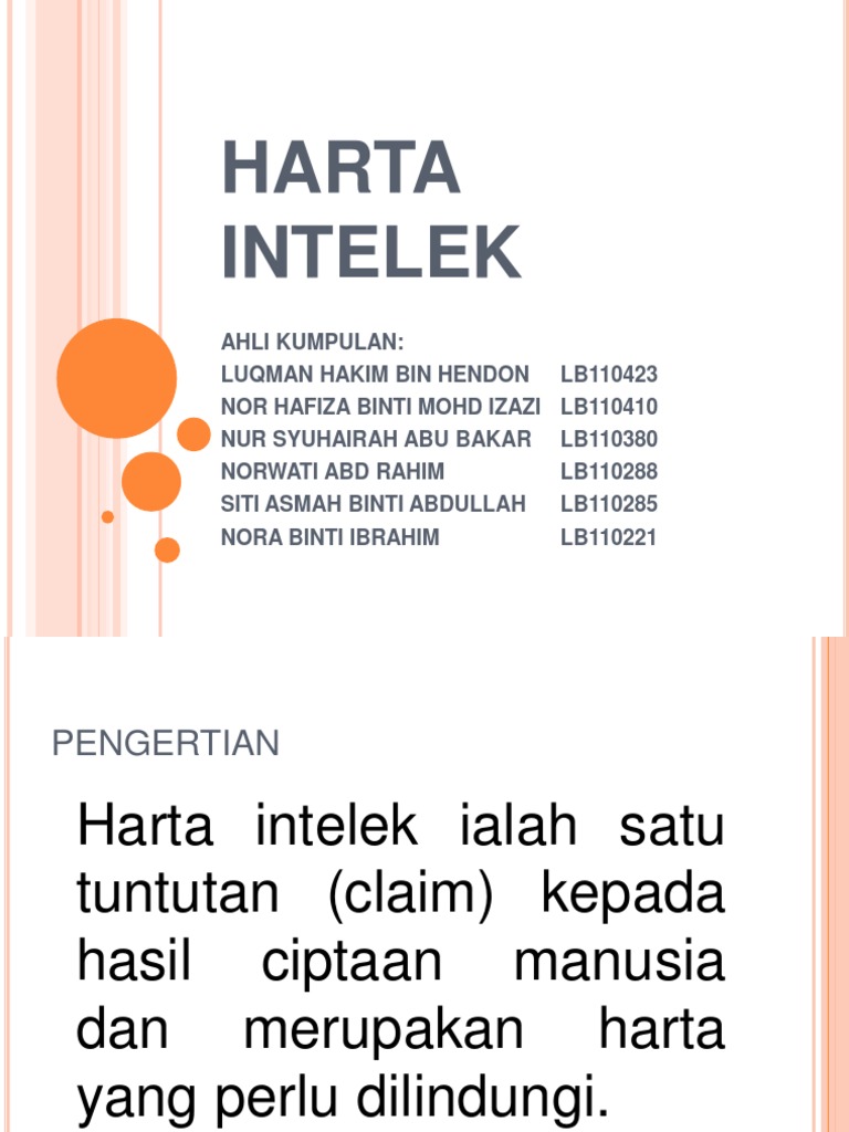 Harta Intelek | PDF