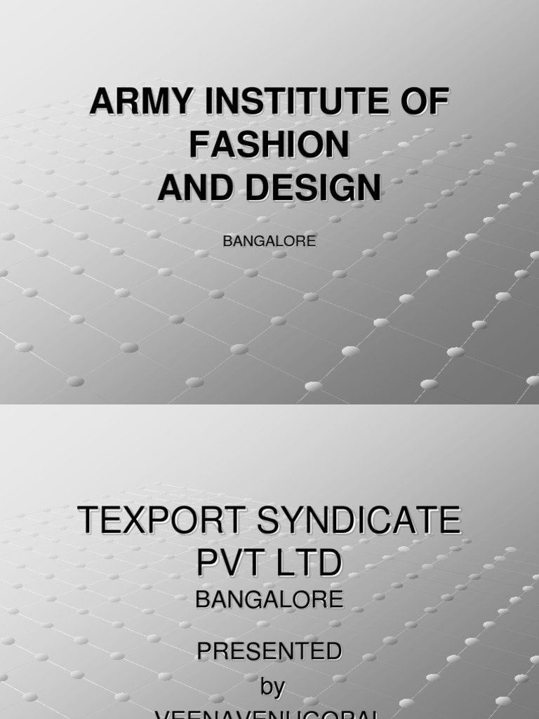 Internship Report | PDF | Textiles | Sewing