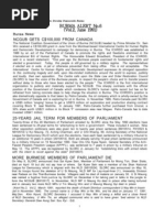History of Myanma Alin Newspaper | PDF | Myanmar | Politics Of Myanmar