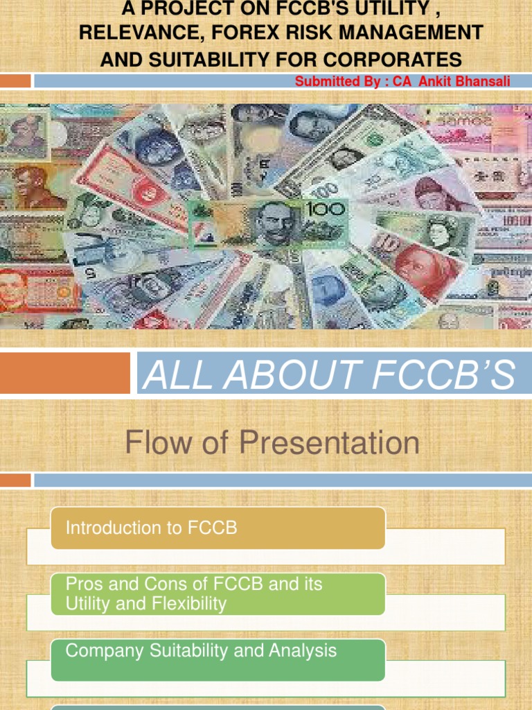 FCCB Project by - Ankit Bhansali | PDF | Bonds (Finance) | Share Repurchase