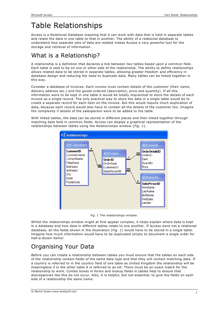 Access Relationships | Download Free PDF | Relational Database | Microsoft Access