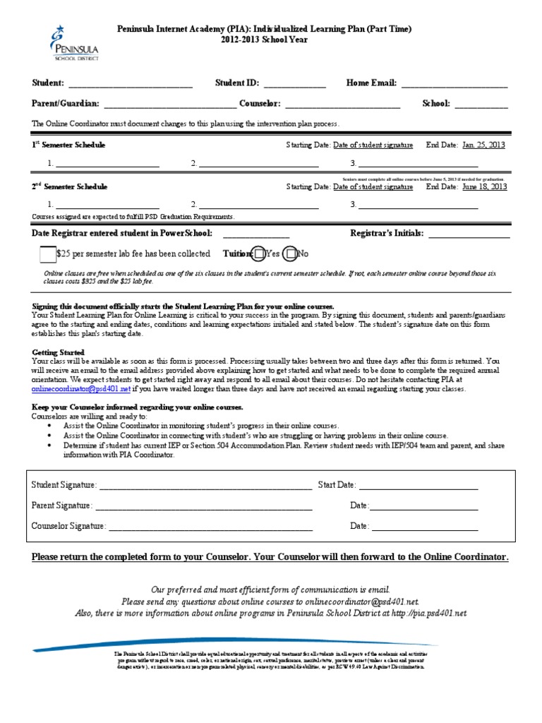 PT SLP & Ale 2012-2013 | PDF | Educational Technology | Individualized ...