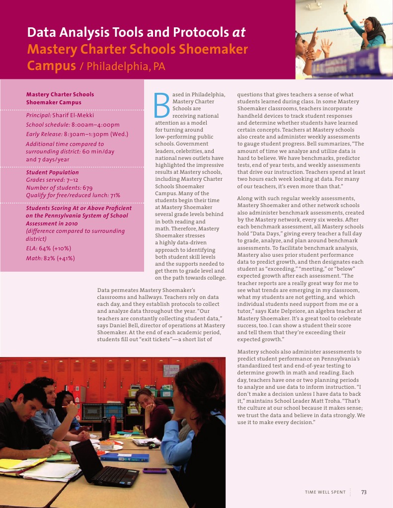 Data-Driven Success at Mastery Schools | PDF | Career & Growth | Business