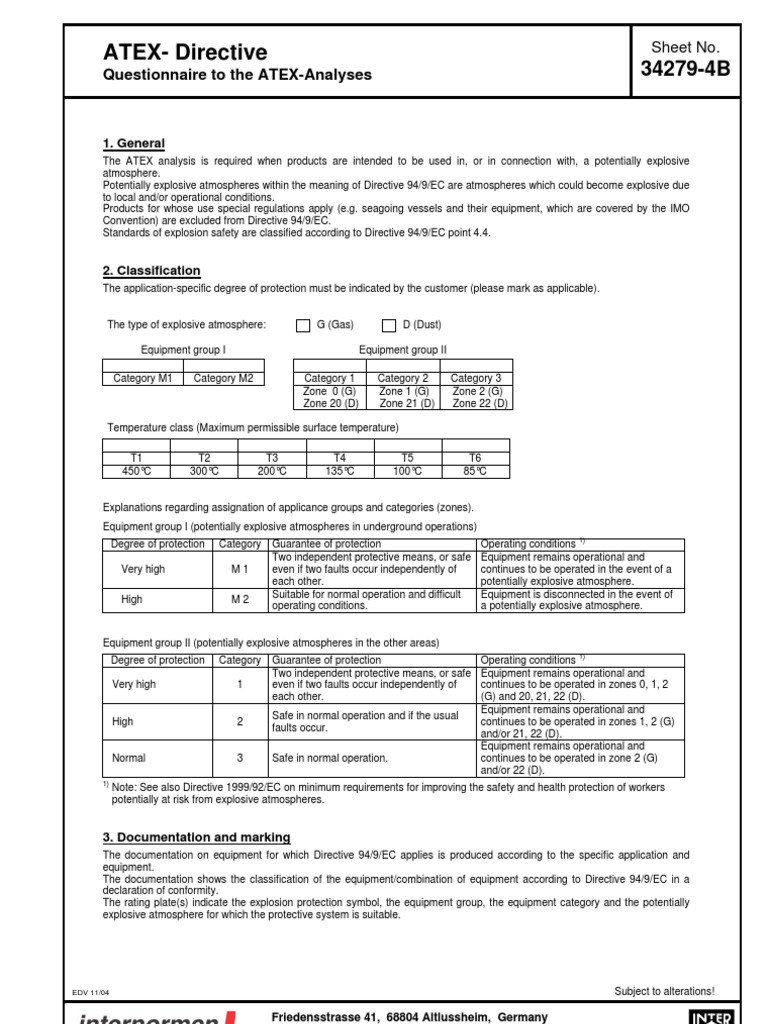 ATEX | PDF | Safety | Nature