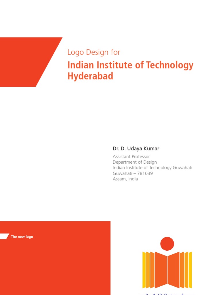 IITH Logo Booklet | PDF | Logos | File Format