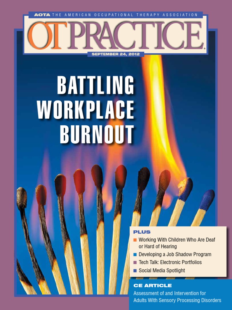 OT Practice September 24 Issue | PDF | Occupational Burnout ...