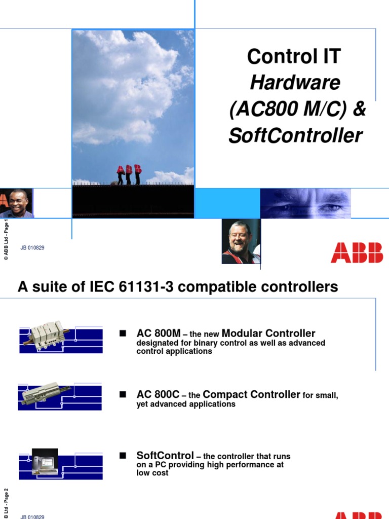 Control It: Hardware (Ac800 M/C) & Softcontroller | PDF | Power Supply ...