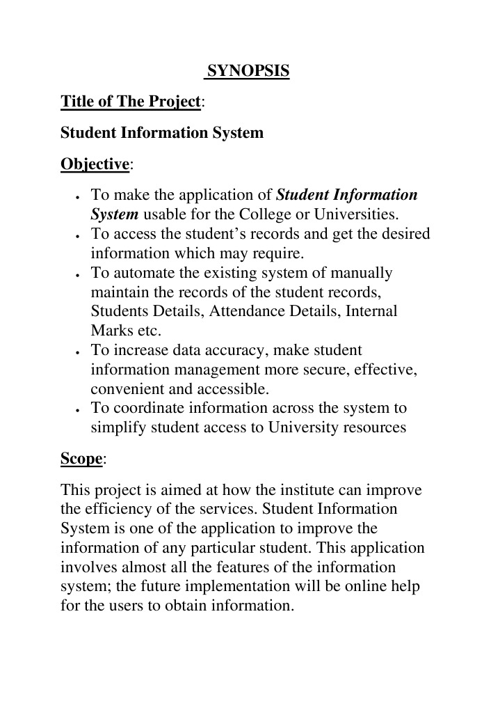 Student Information System Overview | PDF