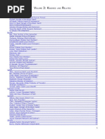 MHIAMB Character List and Family Ties | PDF