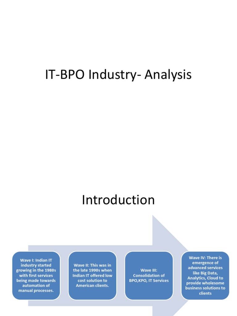 IT-BPO Industry Analysis and Trends | PDF | Business Process ...