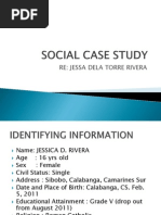 Social Work Case Study Sample | PDF | Health Sciences | Health Care