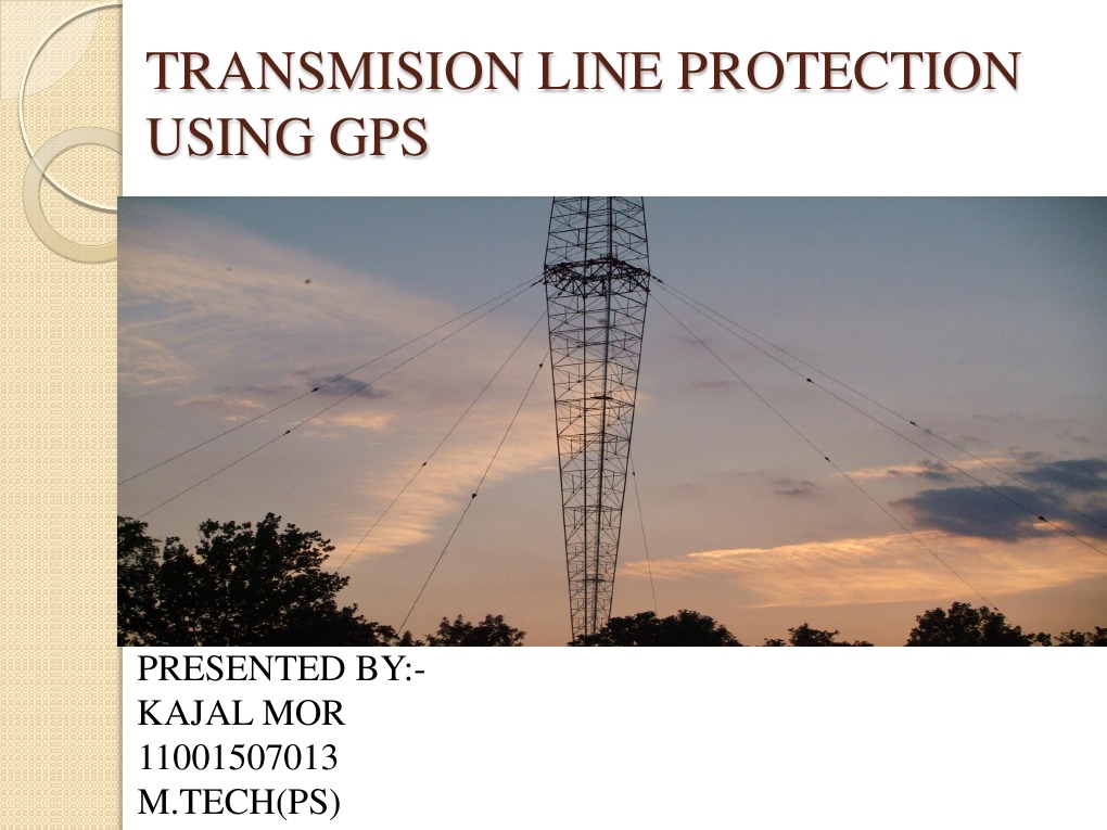 GPS-Based Transmission Line Protection | PDF | Global Positioning ...