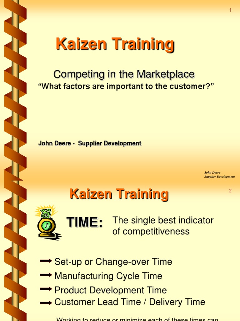 Kaizen | PDF | Operations Management | Inventory