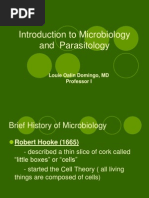 Lesson 1 - Introduction To Microbiology and Parasitology | PDF ...