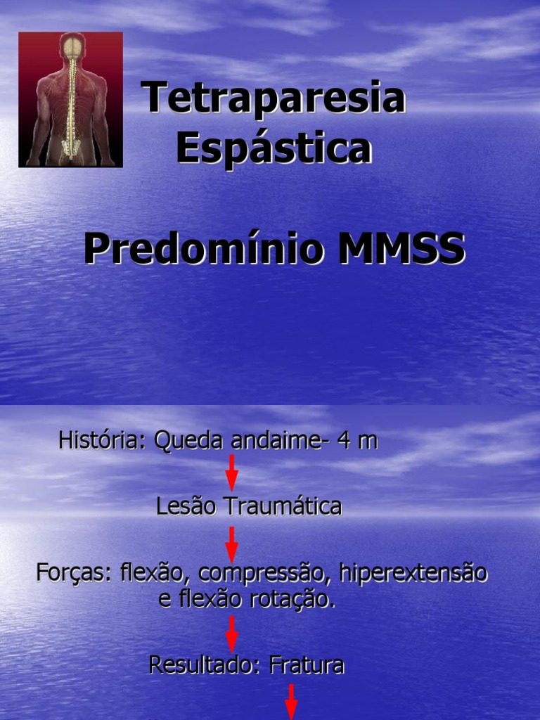 Tetraparesia Espástica | PDF | Fisioterapia | Doenças e distúrbios