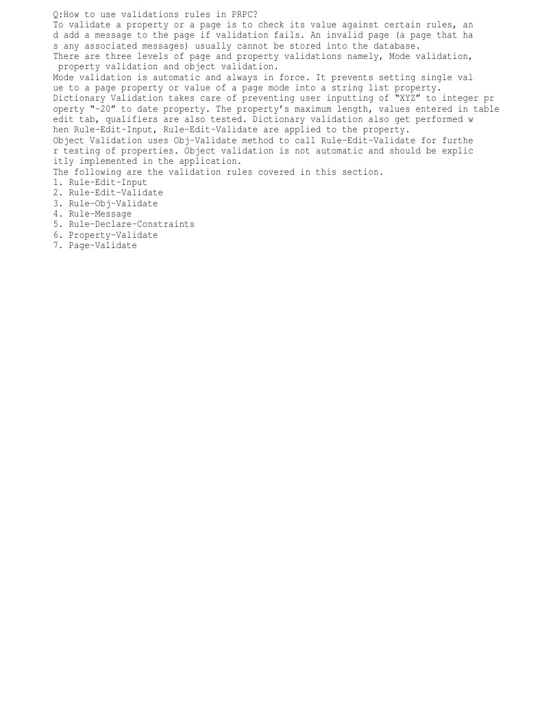 Validations in Pega | PDF