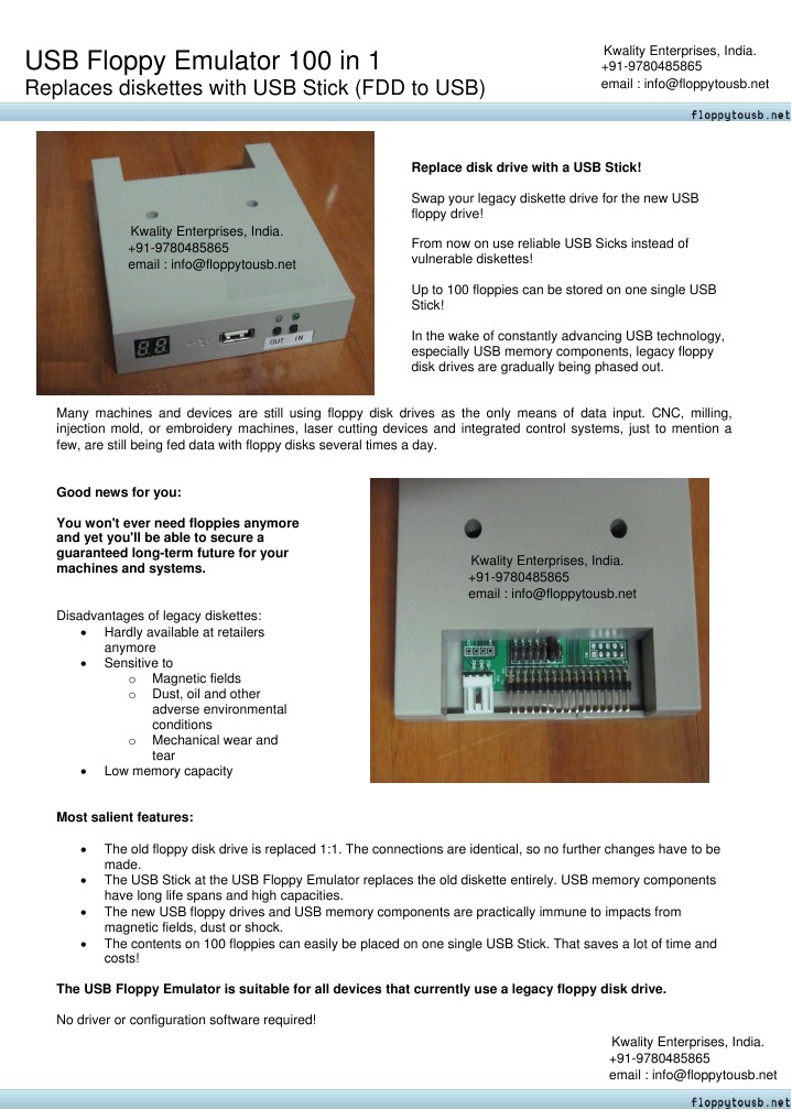 Floppy To Usb Converter | PDF | Computers
