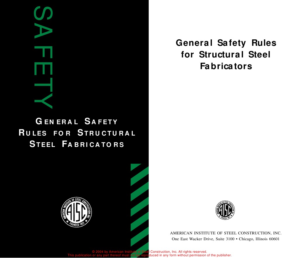 General Safety Rules For Fabs | PDF | Home & Garden
