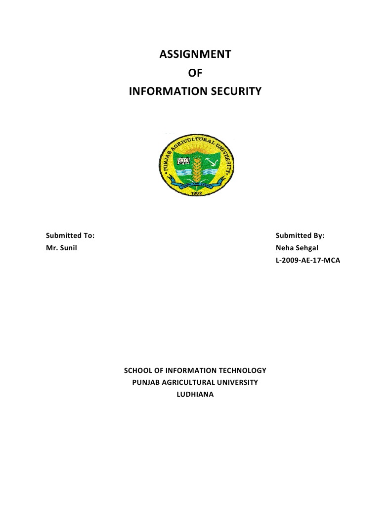 Assignment Cipher Pdf Cipher Espionage Techniques