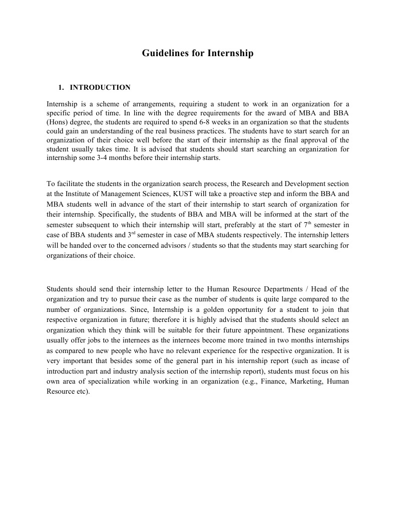 Internship Manual KUST | PDF | Swot Analysis | Music Industry