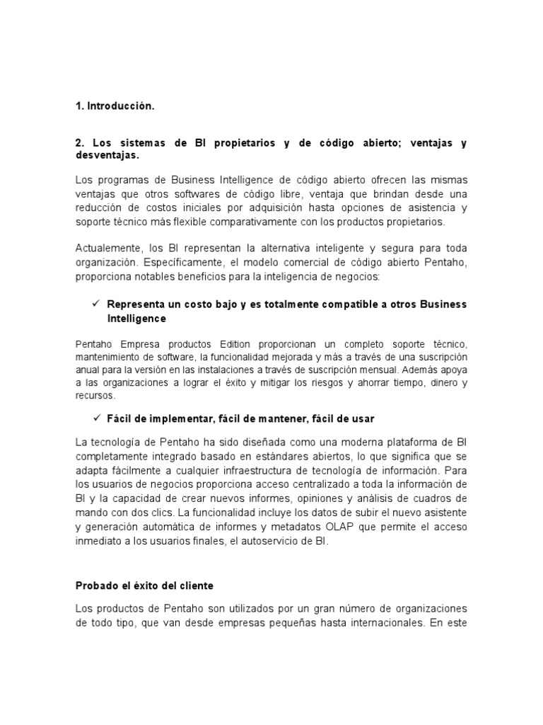 Programas de Código Abierto y Código Cerrada | PDF | Software ...