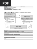 Myp Design Cycle Process Journal | PDF | Communication | Cognition