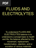 Nursing Fluids and Electrolytes | PDF | Osmosis | Electrolyte