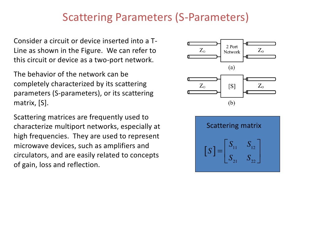 S Matrix | PDF | Electrical Engineering | Electricity