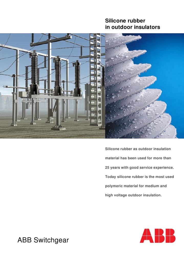 ABB Switchgear: Silicone Rubber in Outdoor Insulators | PDF | Insulator ...