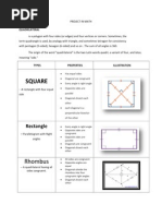 Complete Quadrilateral Properties Sheet | PDF