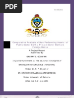 NPA Management at SBI (2013-2023) | PDF | Banks | Reserve Bank Of India